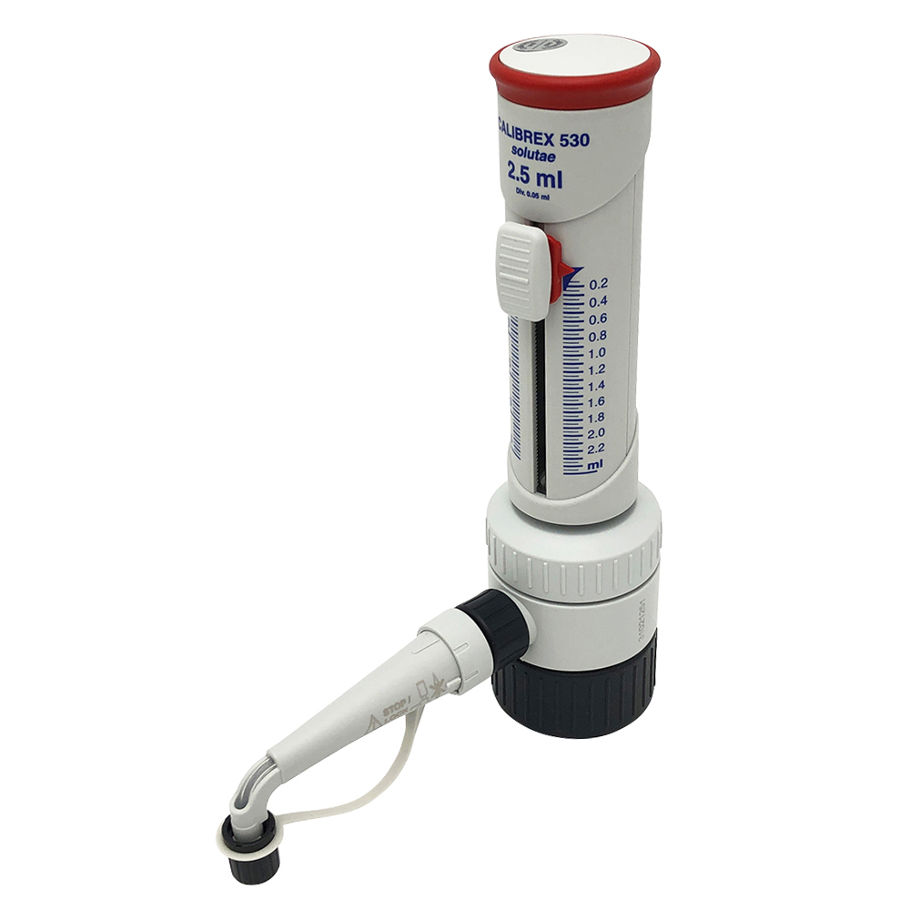 キャリブレックスディスぺンサー Calibrex（TM） 530 容量 0.25～2.5mL 530.002.5 | 株式会社松浦製作所 東京都品川区