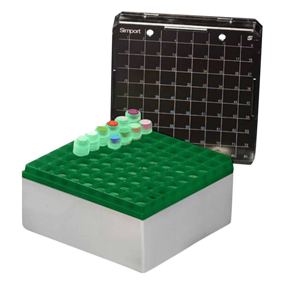 クライオストレージボックス Cryostore（TM） 緑 3個入 T314-481G | 株式会社松浦製作所 東京都品川区