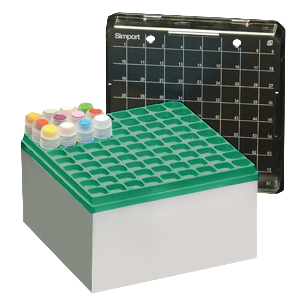 クライオストレージボックス Cryostore（TM） 緑 5個入 T314-581G | 株式会社松浦製作所 東京都品川区