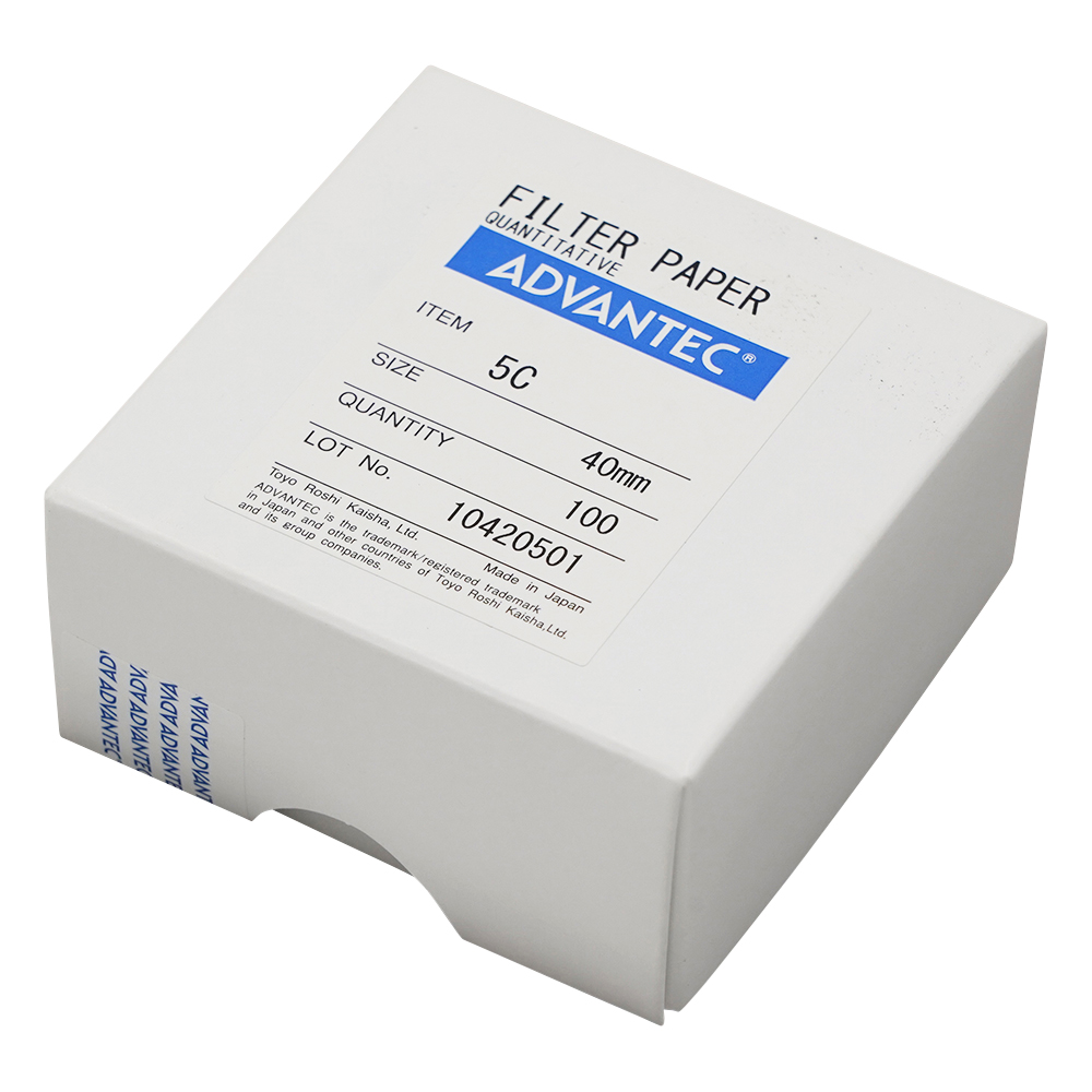 定量濾紙 No.5C 100枚入 01531040 | 株式会社松浦製作所 東京都品川区
